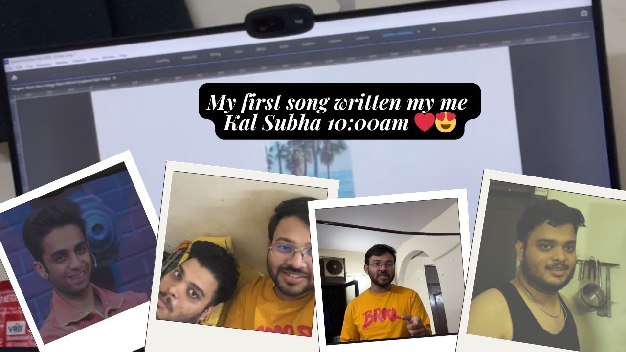 MY FIRST SONG WRITTEN BY ME 😍🔥 COMMING TOMORROW 10:00AM ON MY CHANNEL 😊 ...