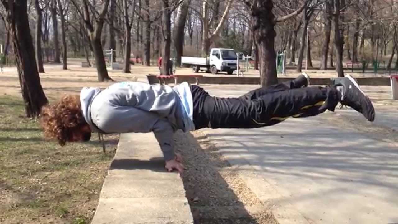 Elbow lever - Planche workout - YouTube