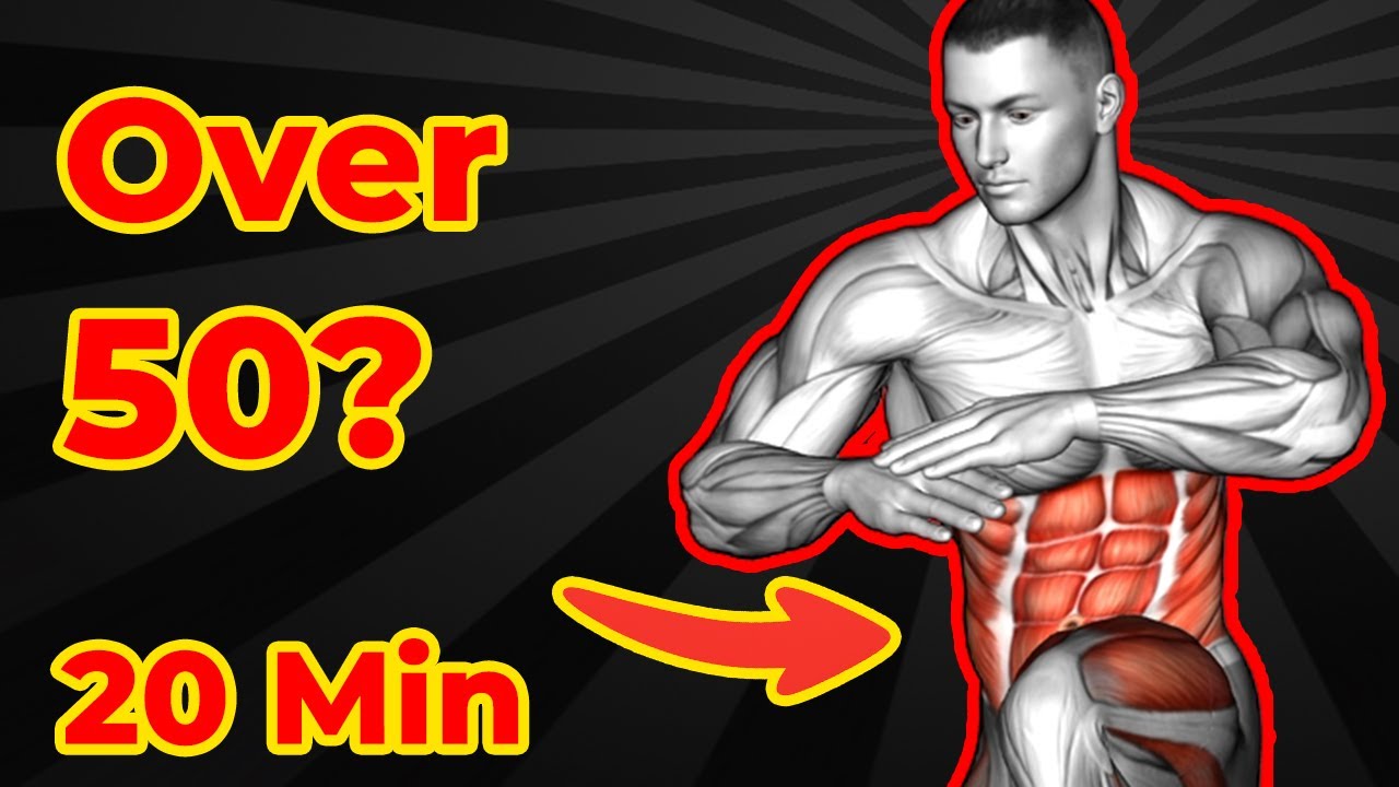 20-MIN Flat Stomach Workout for Men Burn Belly Fat in 7 Days! - YouTube