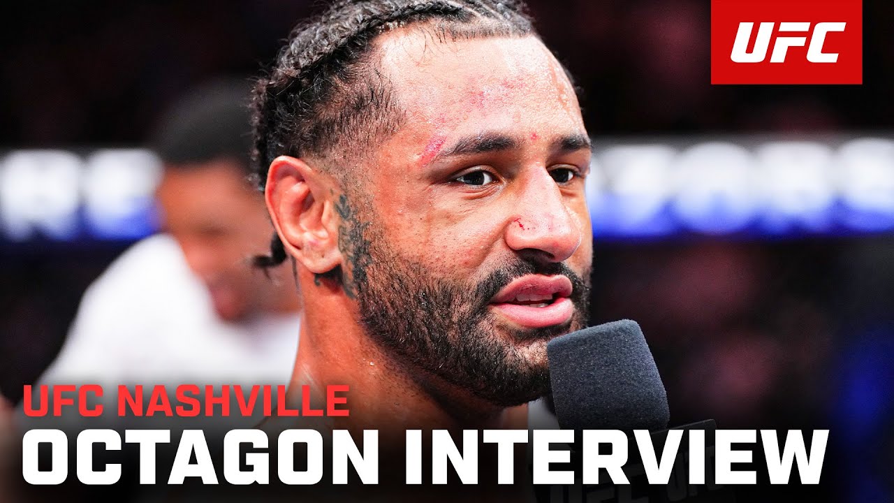 Mike Davis Octagon Interview | UFC Nashville - YouTube
