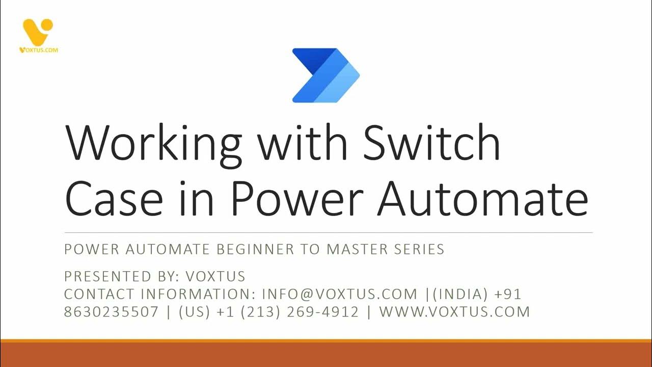 (8) Mastering Switch Case in Power Automate | Streamline Your Workflows ...