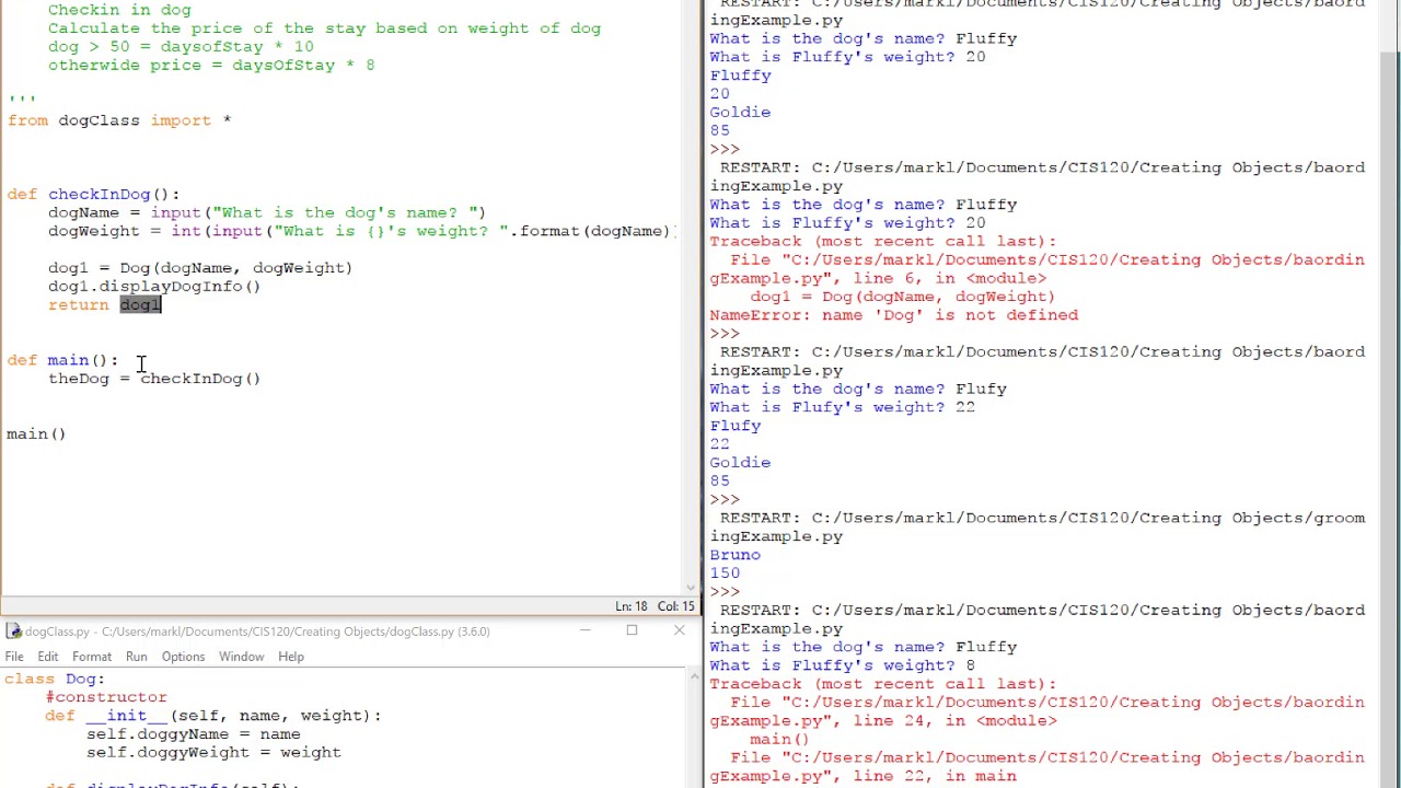 Passing Objects - YouTube