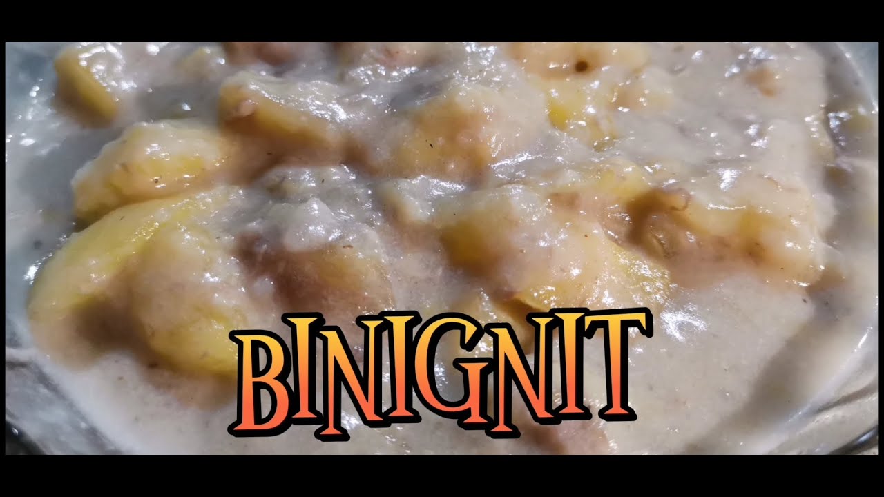 Binignit / Favorite Filipino Snack in Province - YouTube