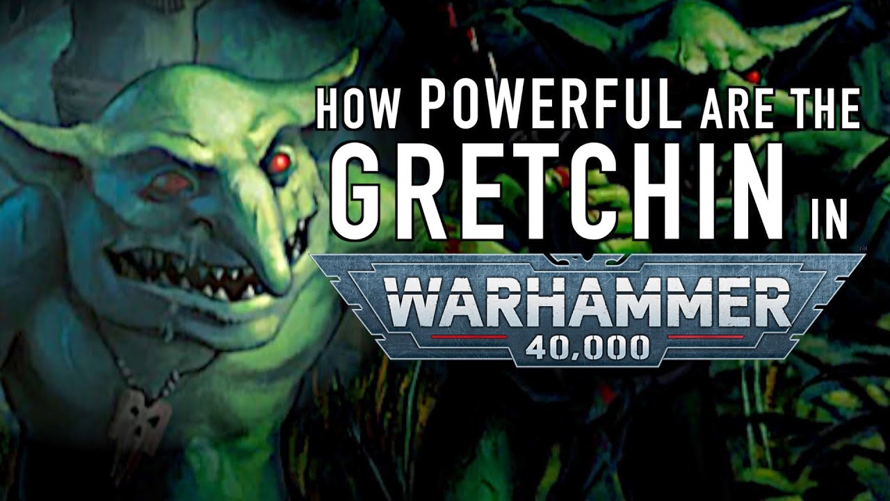 40 Facts and Lore on the Gretchin in Warhammer 40K Orks - YouTube