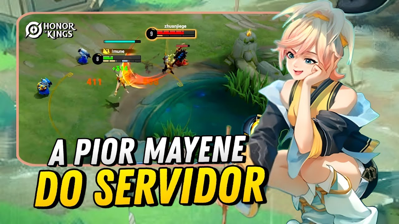 COMO NÃO JOGAR DE MAYENE - HONOR OF KINGS - YouTube