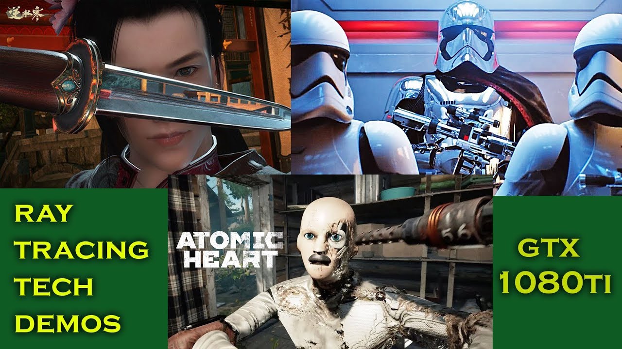 RAY TRACING DEMOS ON THE GTX 1080TI (JUSTICE, STAR WARS AND ATOMIC ...