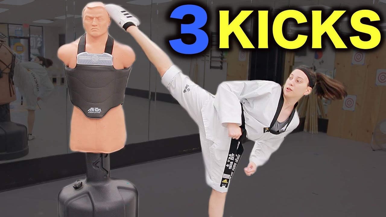 3 Fundamental Front Leg Kicks YOU should know - YouTube