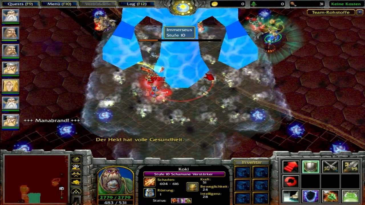 Warcraft III - Siege of Orgrimmar - Immerseus - YouTube
