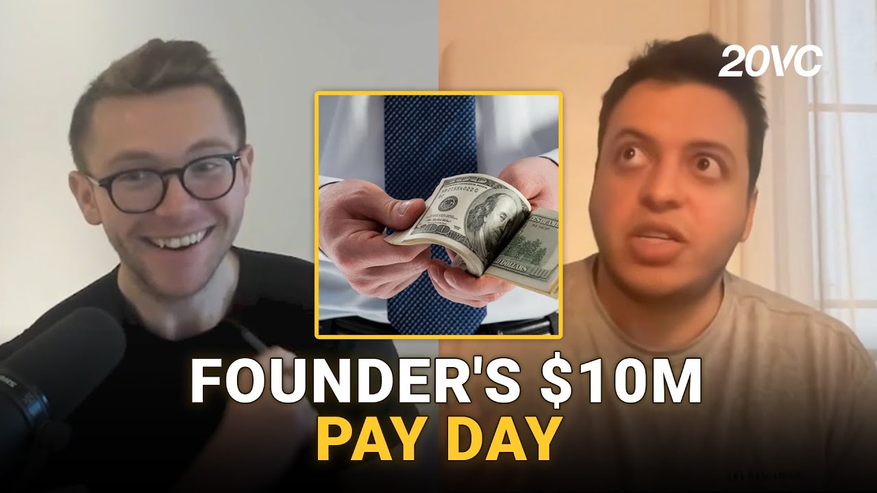 Founder's $10M Pay Day - YouTube