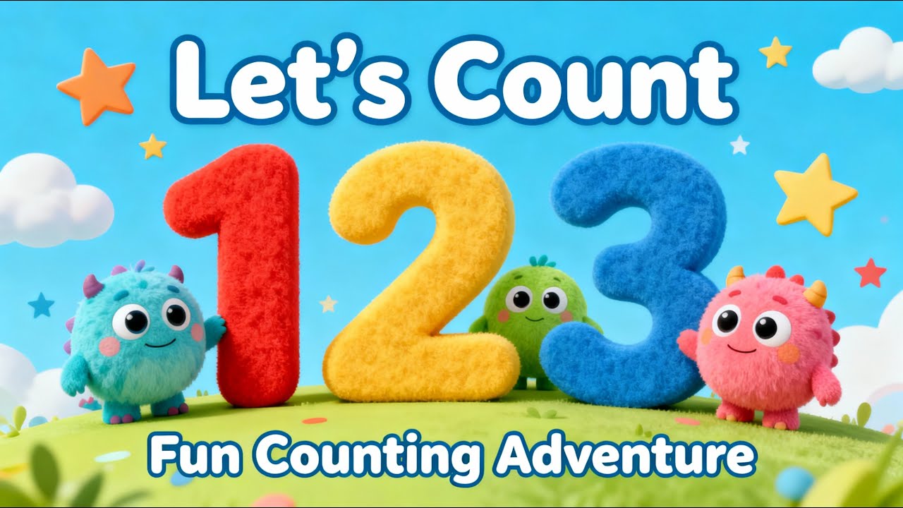 Counting 123! Learning Singing and Dancing and Fun for Kids! - YouTube