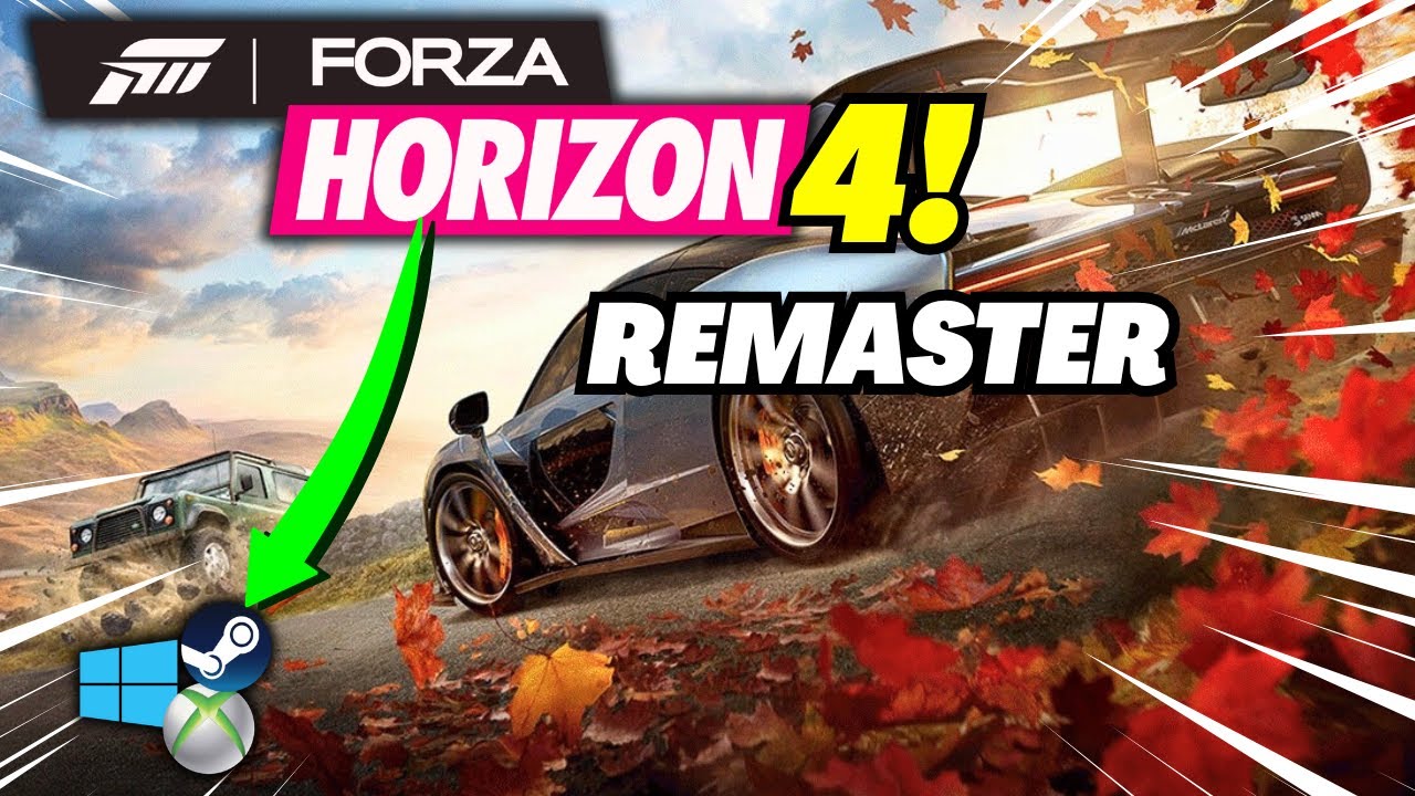 Forza Horizon 4 - Welcome To The UK (FH5 Remastered Game Intro) 2K ...