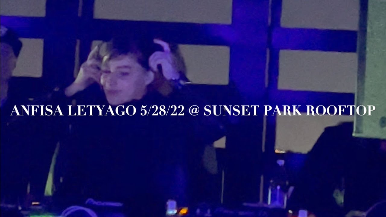 ANFISA LETYAGO @ SUNSET PARK ROOFTOP - YouTube