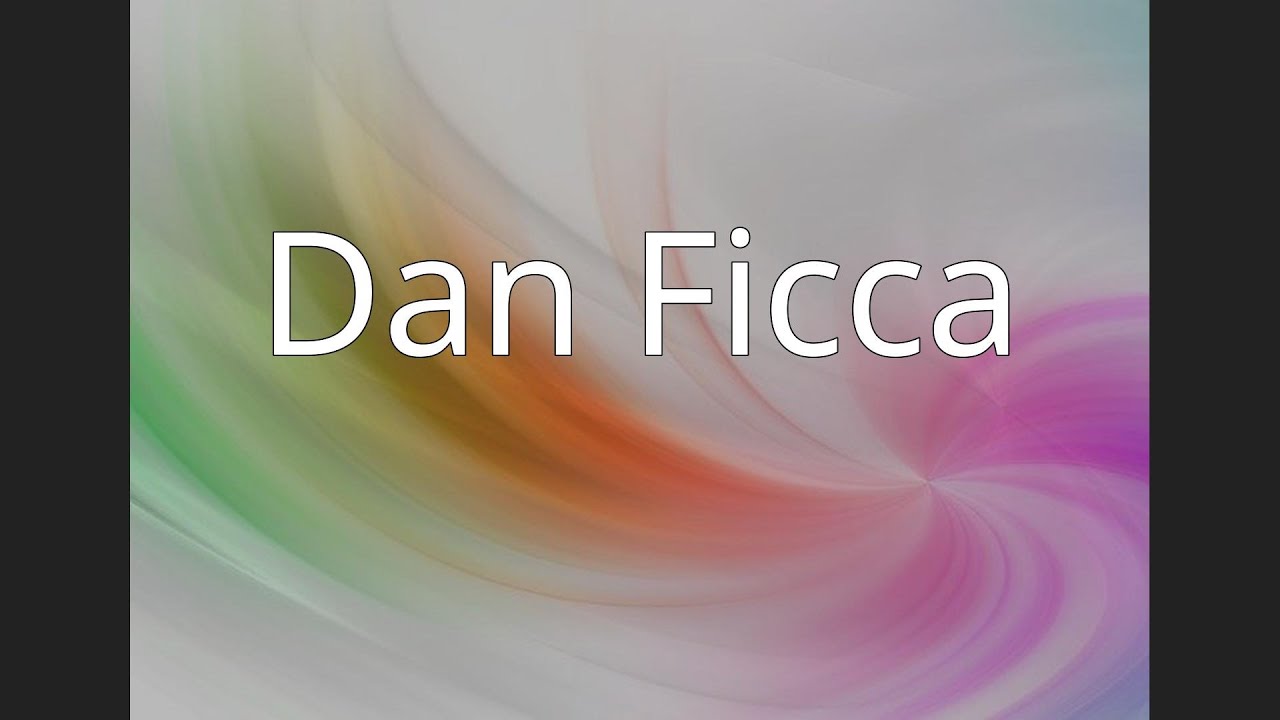 Dan Ficca - YouTube