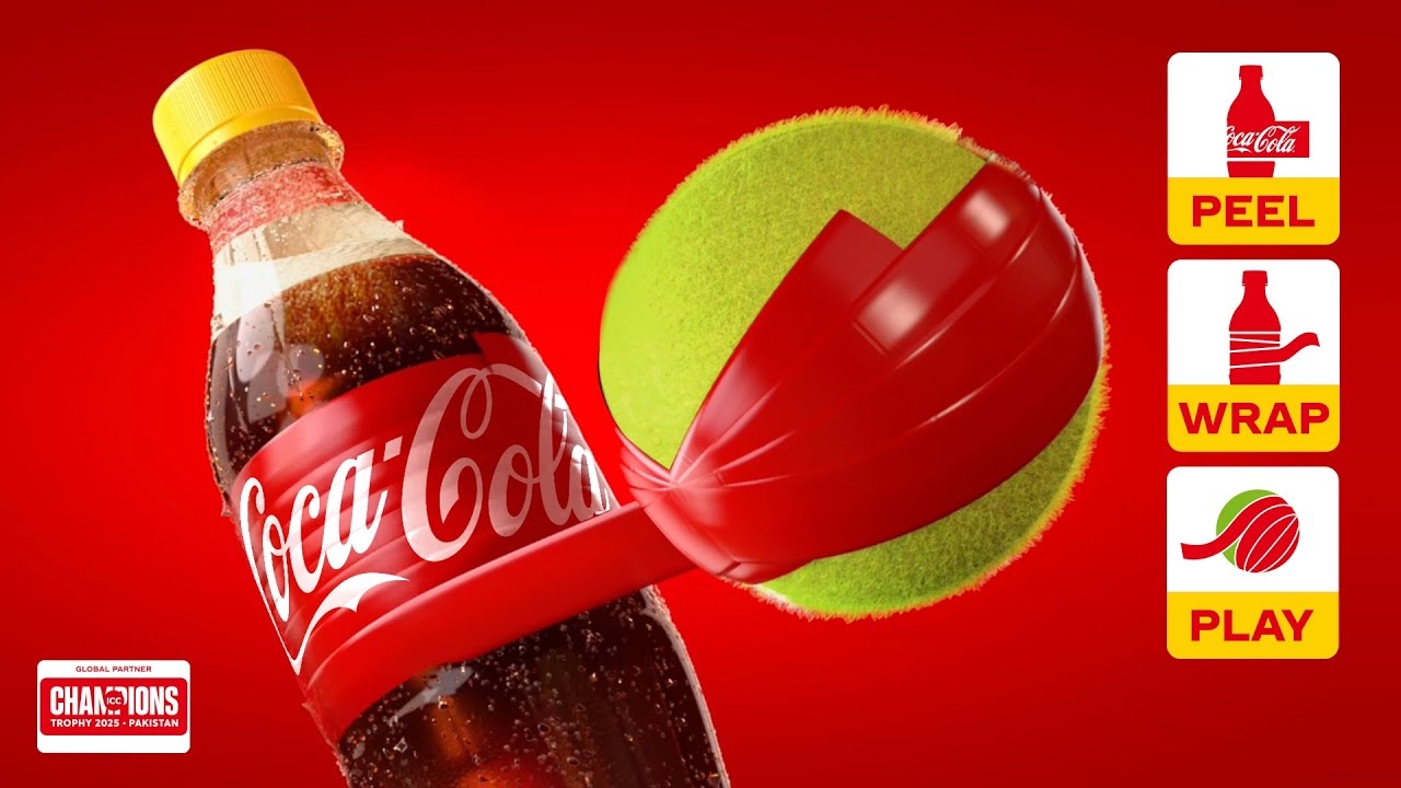 Coca-Cola Tape Ball Bottle - Limited Edition! - YouTube