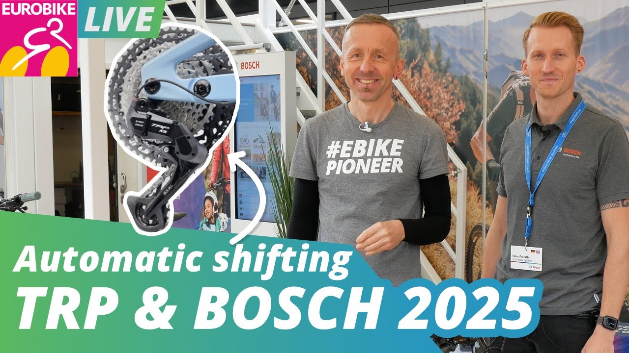 Bosch E-Bike Novelties and Innovations 2025 - Eurobike 2024 | EBIKE24 - YouTube