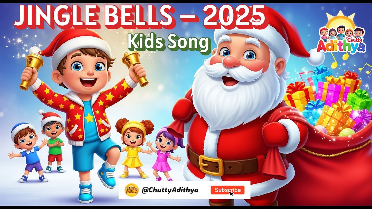Jingle Bell Jingle Bell | Santa Parade & Kids Dance | Christmas Song # ...