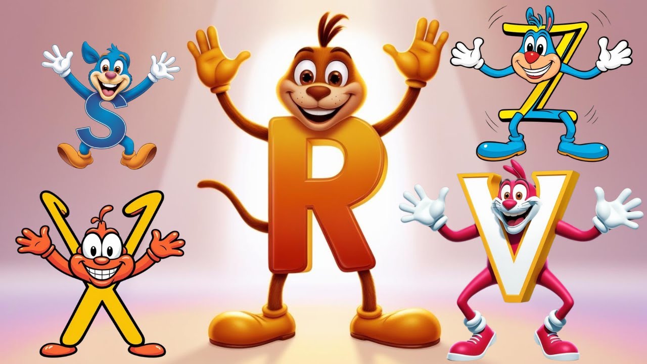 🎶 The Happy Alphabet | Fun ABC Learning for Kids | Learn & Sing Along ...