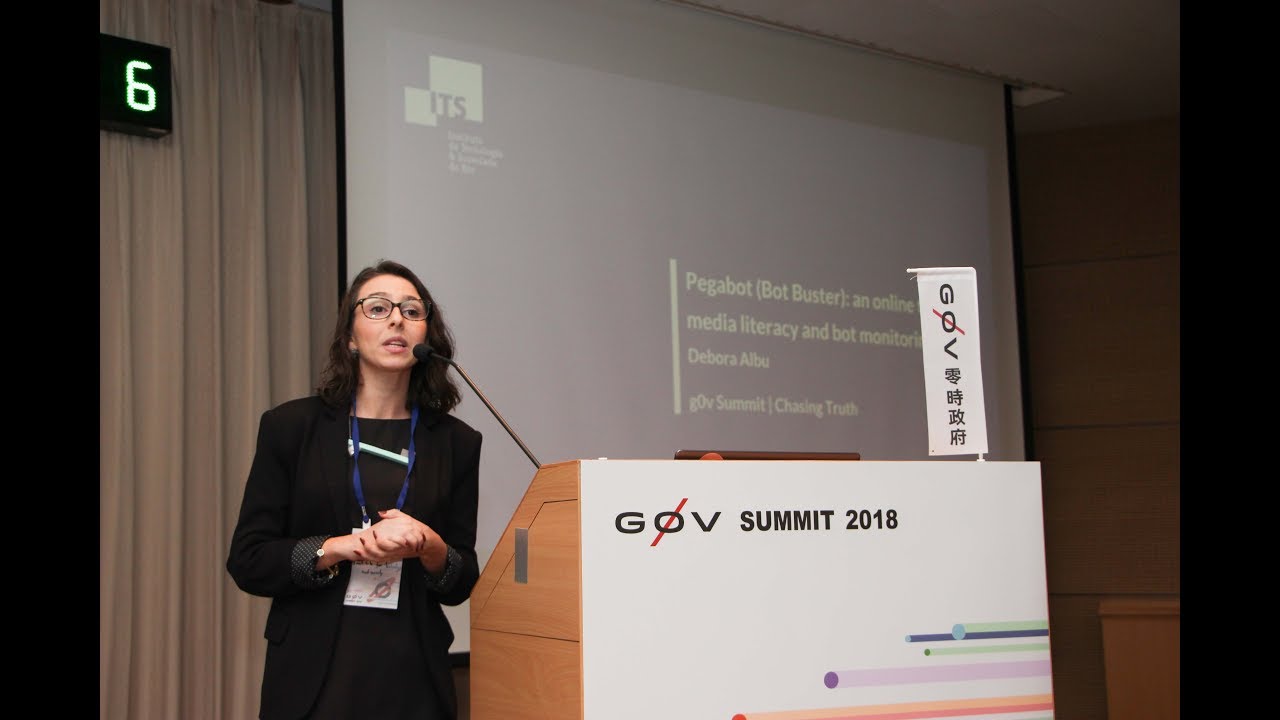 Pegabot: an online tool for media literacy and bot monitoring | g0v Summit 2018 | Debora Albu ...