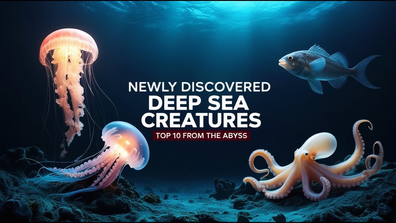 Top 10 Newly Discovered Deep Sea Creatures | Abyss Secrets 802 - YouTube