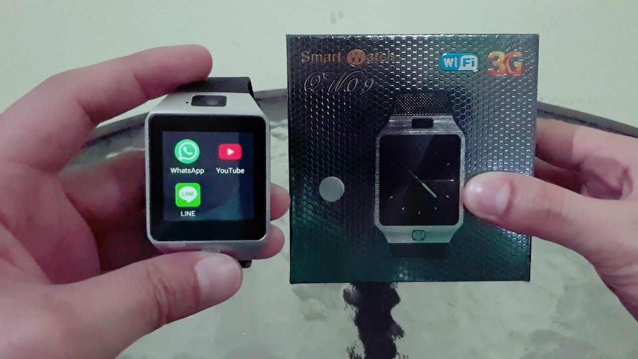 QW09 Smart Watch Upgrade 2018 Android 5.1 | WiFi | GPS | Youtube | Line ...