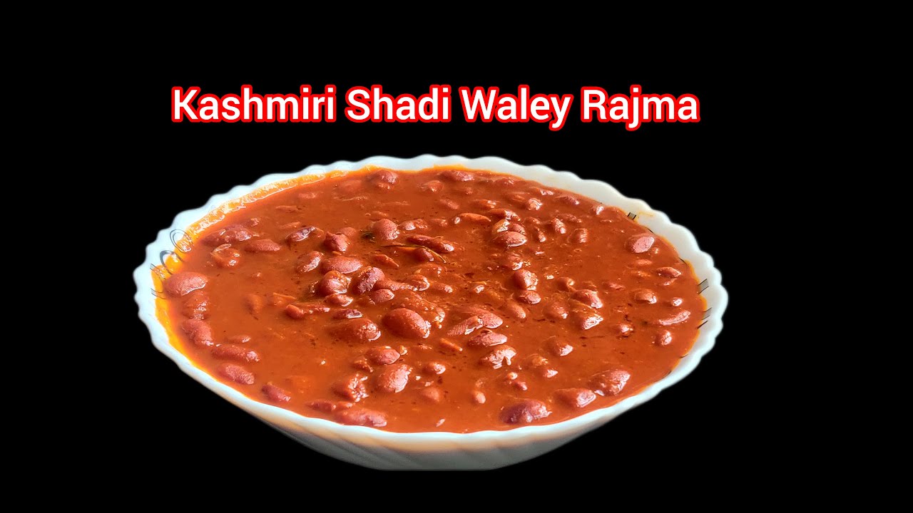 Kashmiri Shadi Waley Rajma | Kashmiri Rajma Recipe | Kashmiri Kidney ...