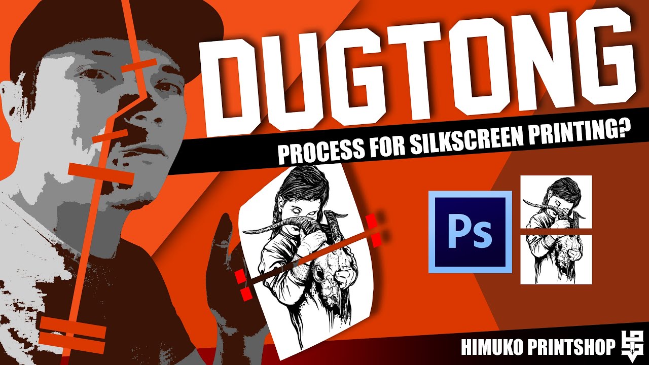 DUGTONG PROCESS FOR SILKSCREEN PRINTING FULL TUTORIAL...# ...