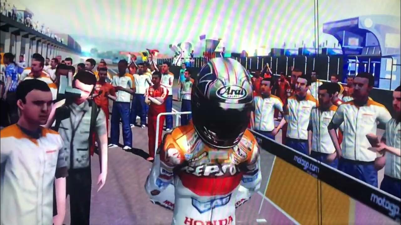 MOTOGP ‘07 XBOX 360 SACHSENRING LAPS 3 DANI PEDROSA REPSOL HONDA TEAM HONDA RC212V - YouTube