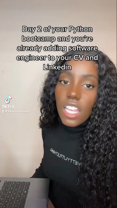 Day 2 of Your Coding Bootcamp 😂 Fake It Until You Make it #techcareer #python #womenintech # ...