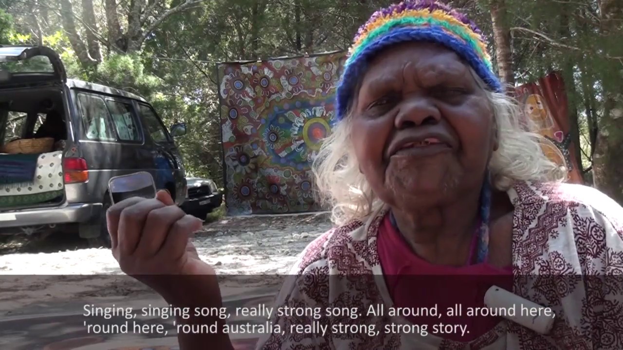 Ms Nelly Napananga Patterson: Aboriginal Art Creation Process - YouTube