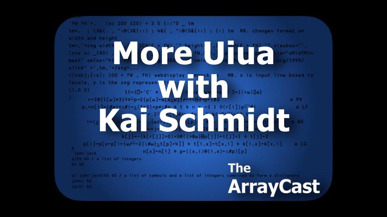 Kai Schmidt and the Evolving Uiua Programming Language - YouTube