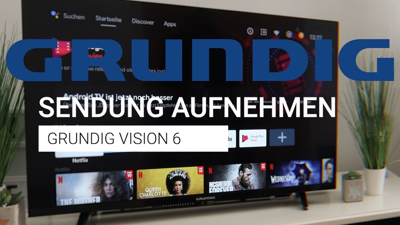 Grundig Vision 6 Sendung aufnehmen - YouTube