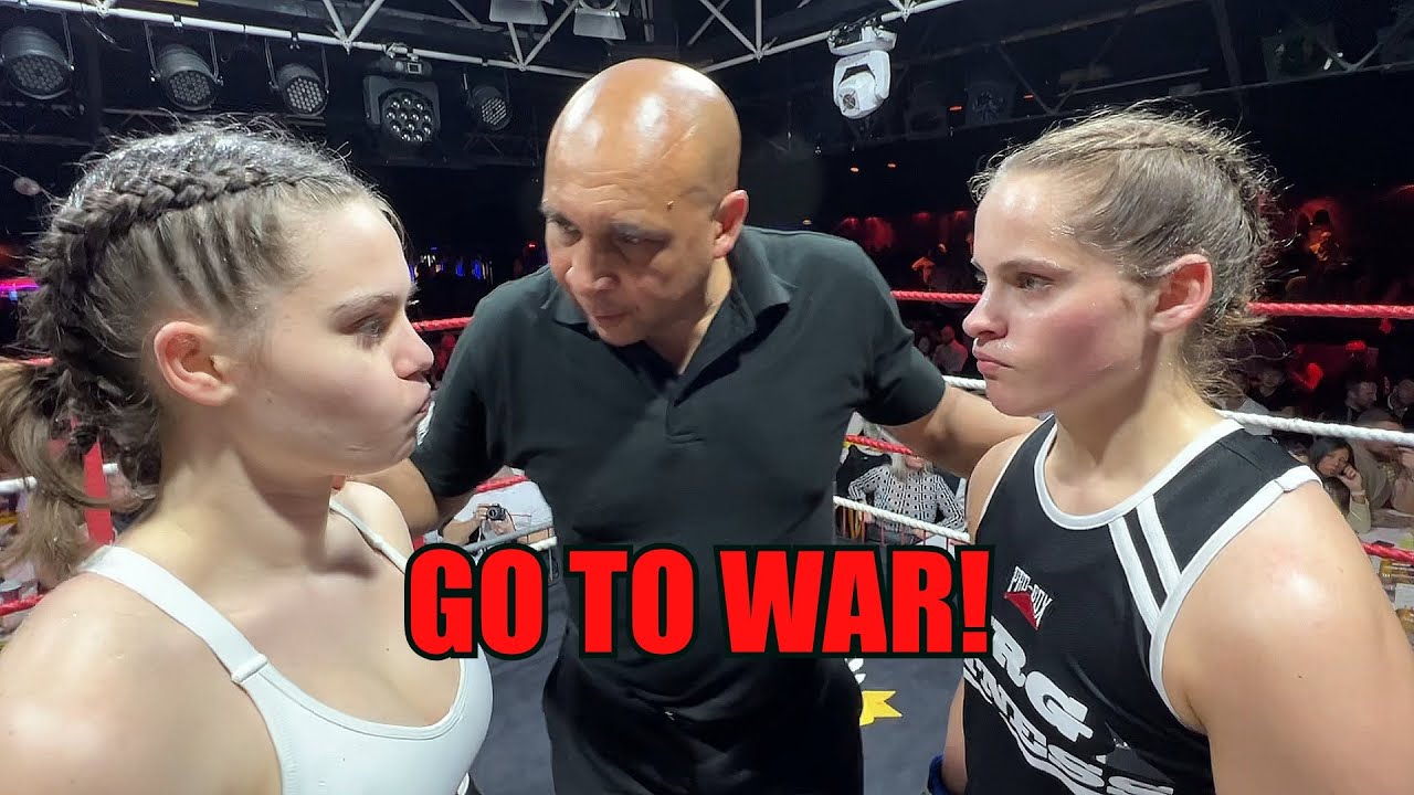 Ladies Boxing! Toe To Toe Battle! Millie Thompson v Becca Newham! - YouTube