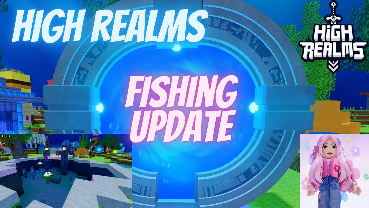 Roblox High Realms Fishing Update - YouTube