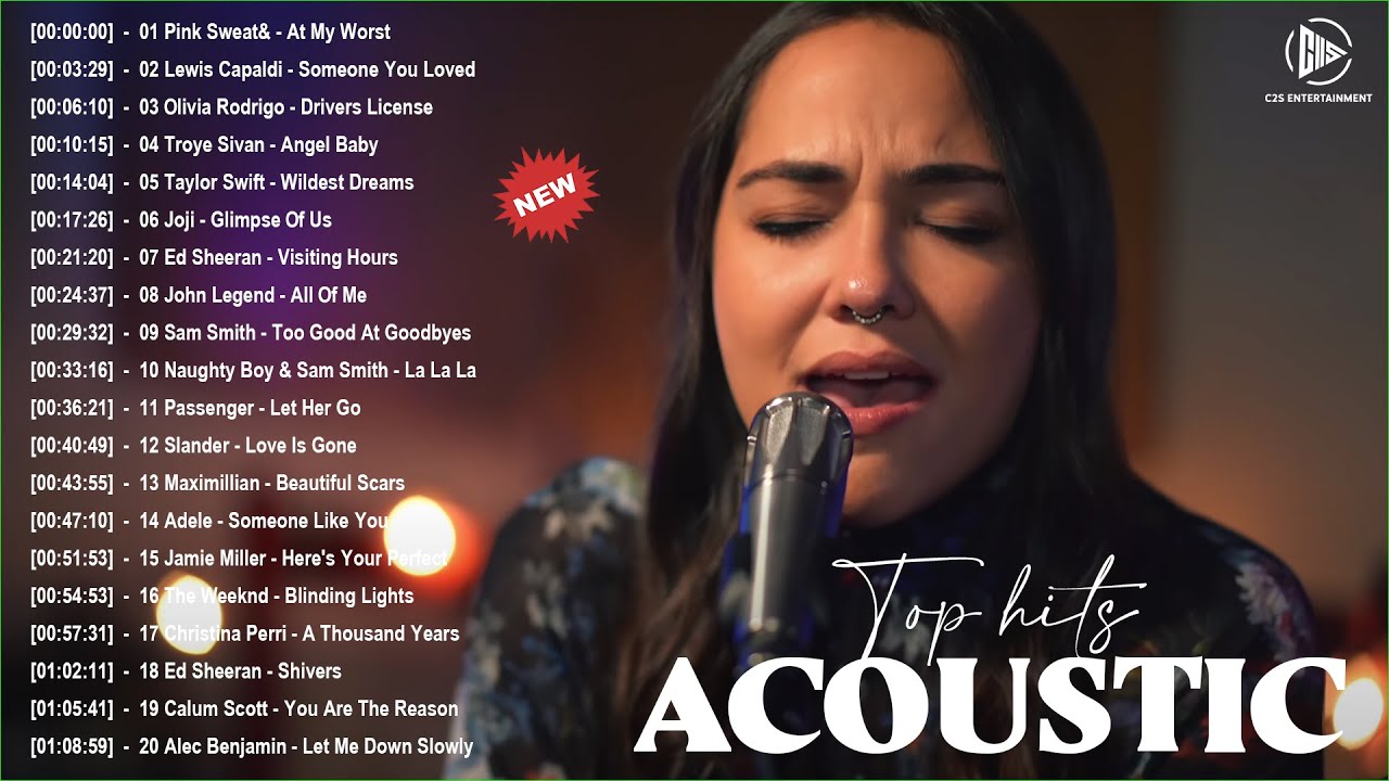 Beautiful Acoustic Soft Music Playlist 2023 - Pink Sweat$, Lewis ...