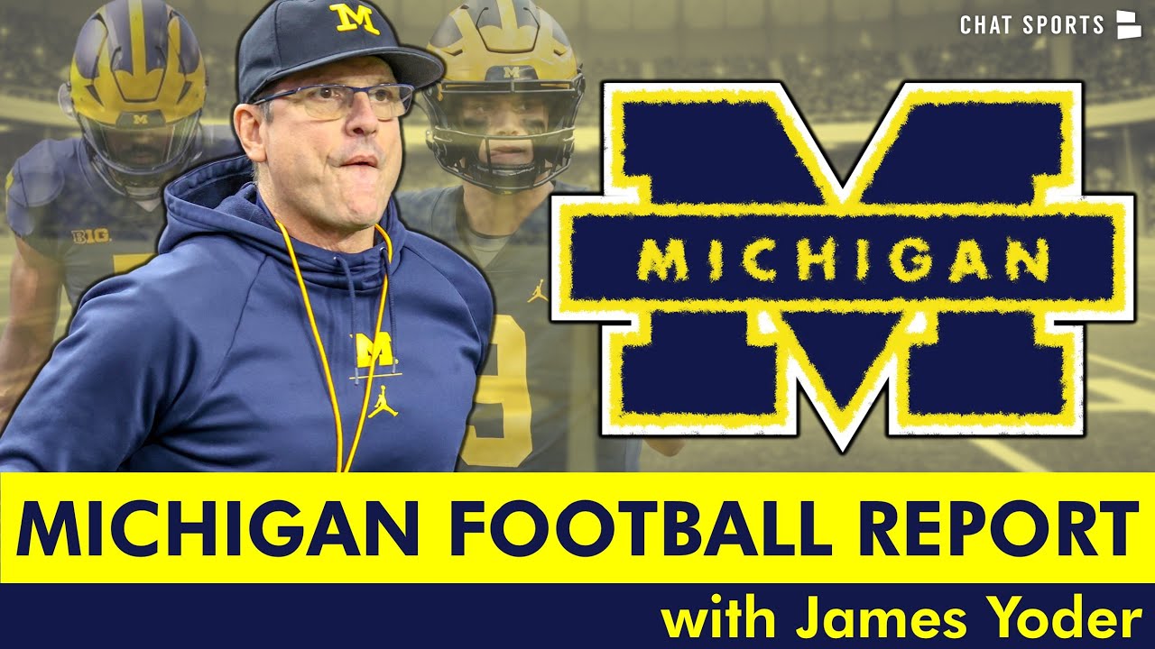 Michigan Football News: Jim Harbaugh Suspension, Donovan Edwards, + James Yoder’s Annual WiFi ...