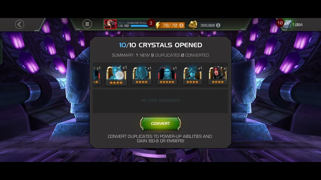 Crystal Opening of Women Of power #mcoc - YouTube