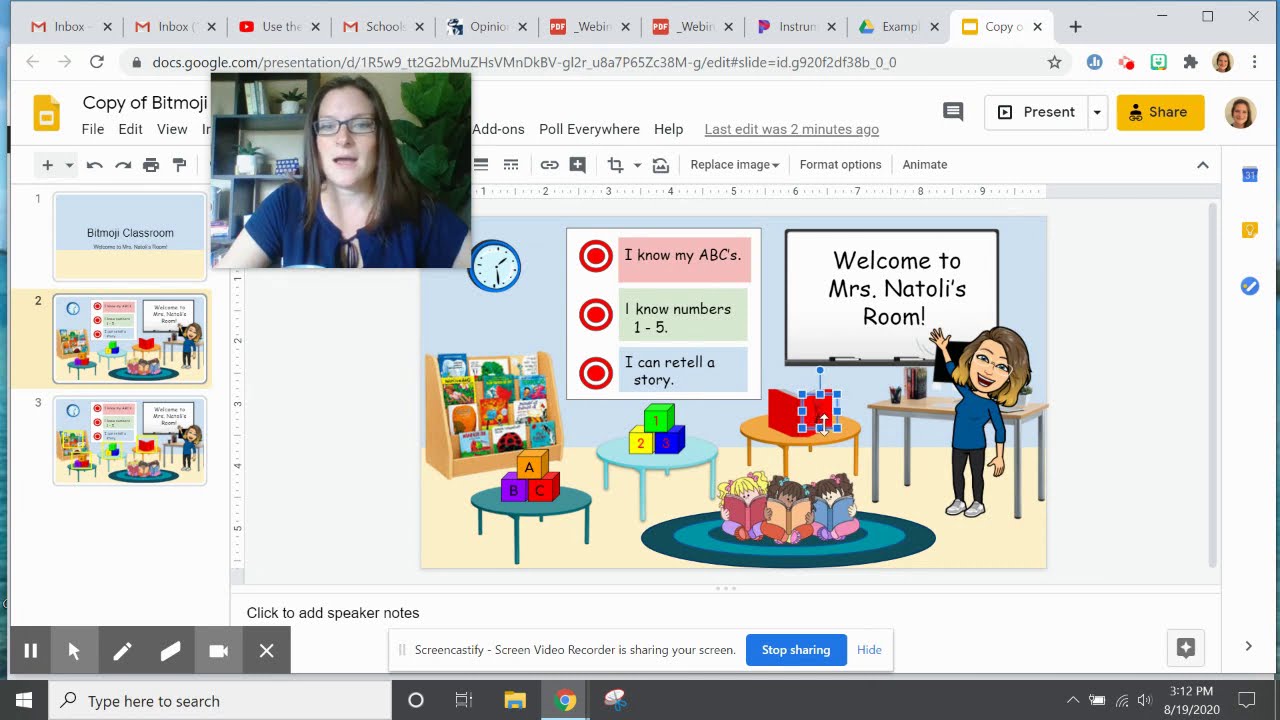 Use Google Drawings to Create an Image - YouTube