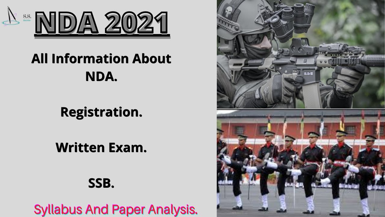 NDA(1) 2021 Study Plan || Complete Details For NDA 2021 || Syllabus ...