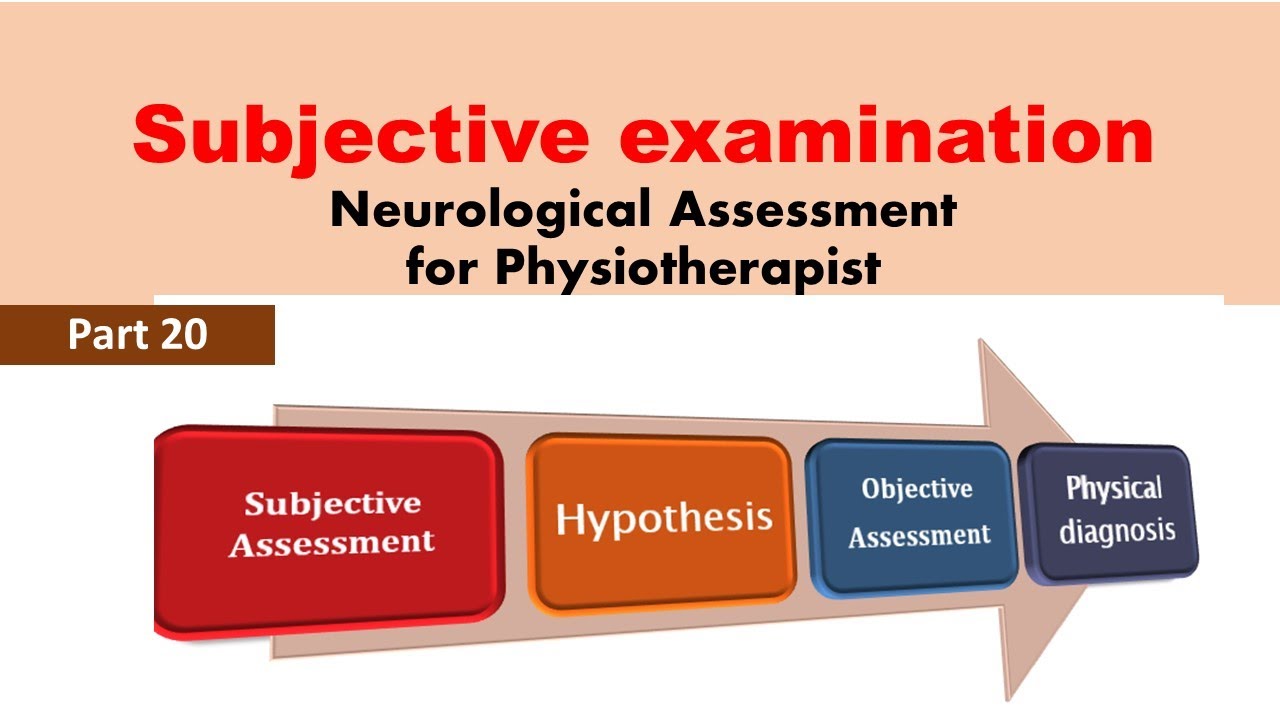 Part-20 SUBJECTIVE EXAMINATION FOR NEUROLOGICAL PATINET & THE FLOW OF ...