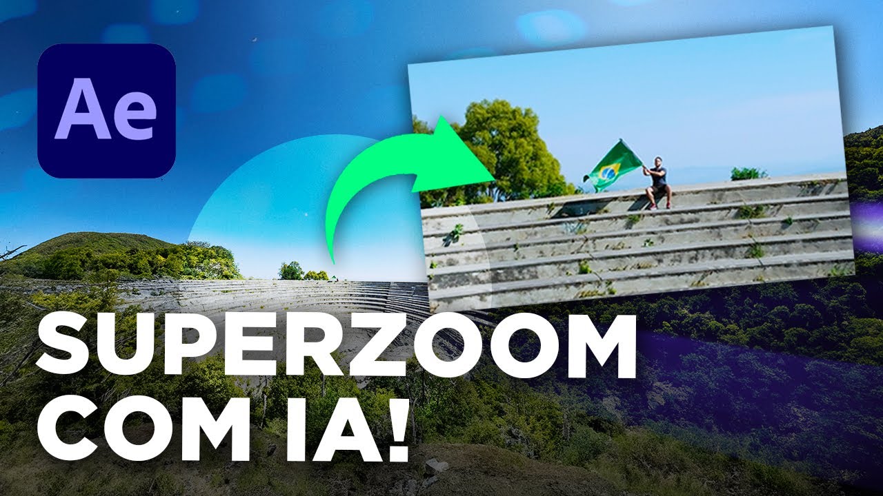EFEITO VIRAL de SUPER ZOOM ALUCINANTE - Tutorial de After Effects + Photoshop @brainstorm.academy