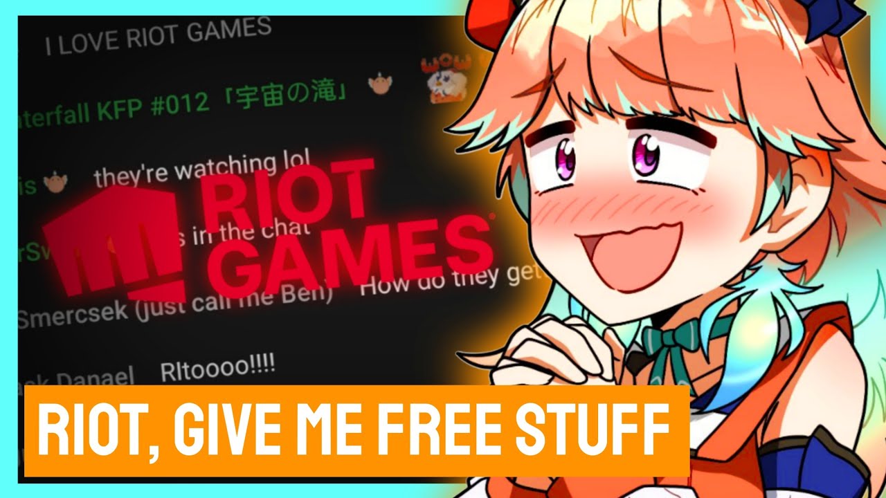 Riot Dev Fulfills Kiara's Request and Sends Everyone Free Stuff - YouTube