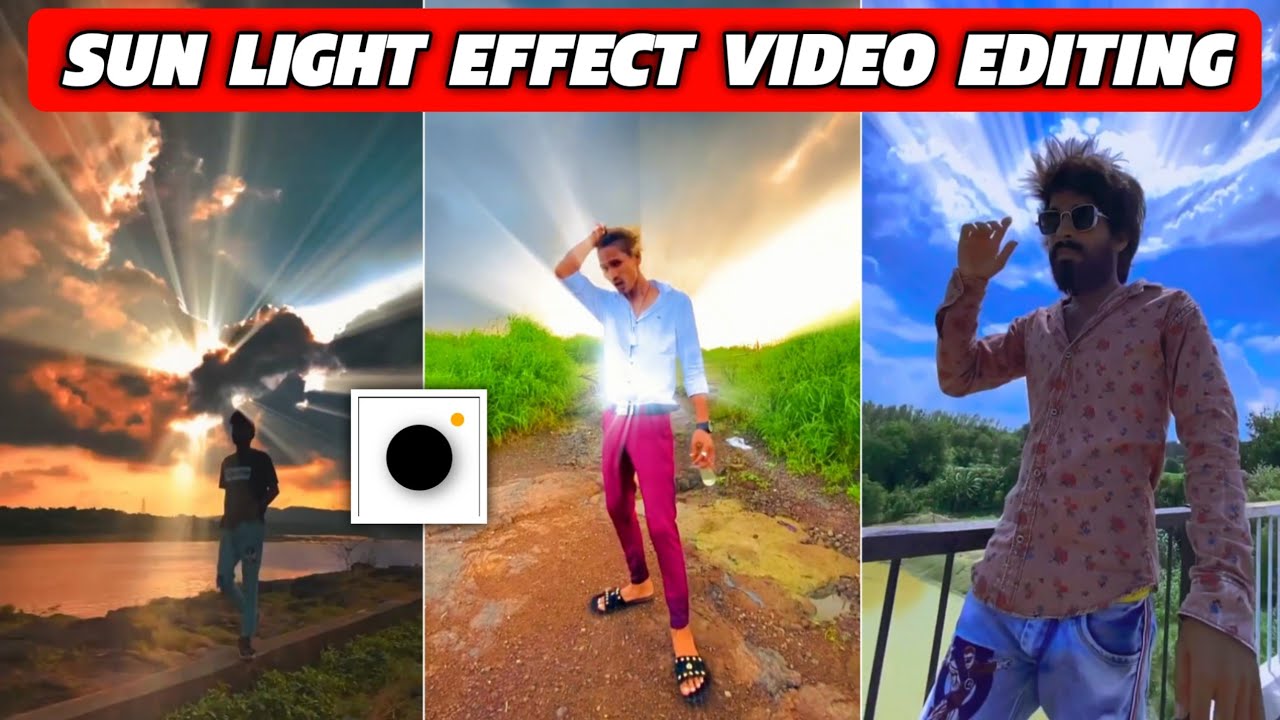 Sun Light Effect Video Editing || Sun Light Reflax Video || Reels Video ...