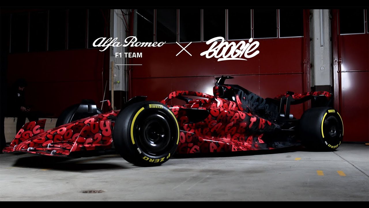 BOOGIE x ALFA ROMEO F1 TEAM - Making Of - YouTube