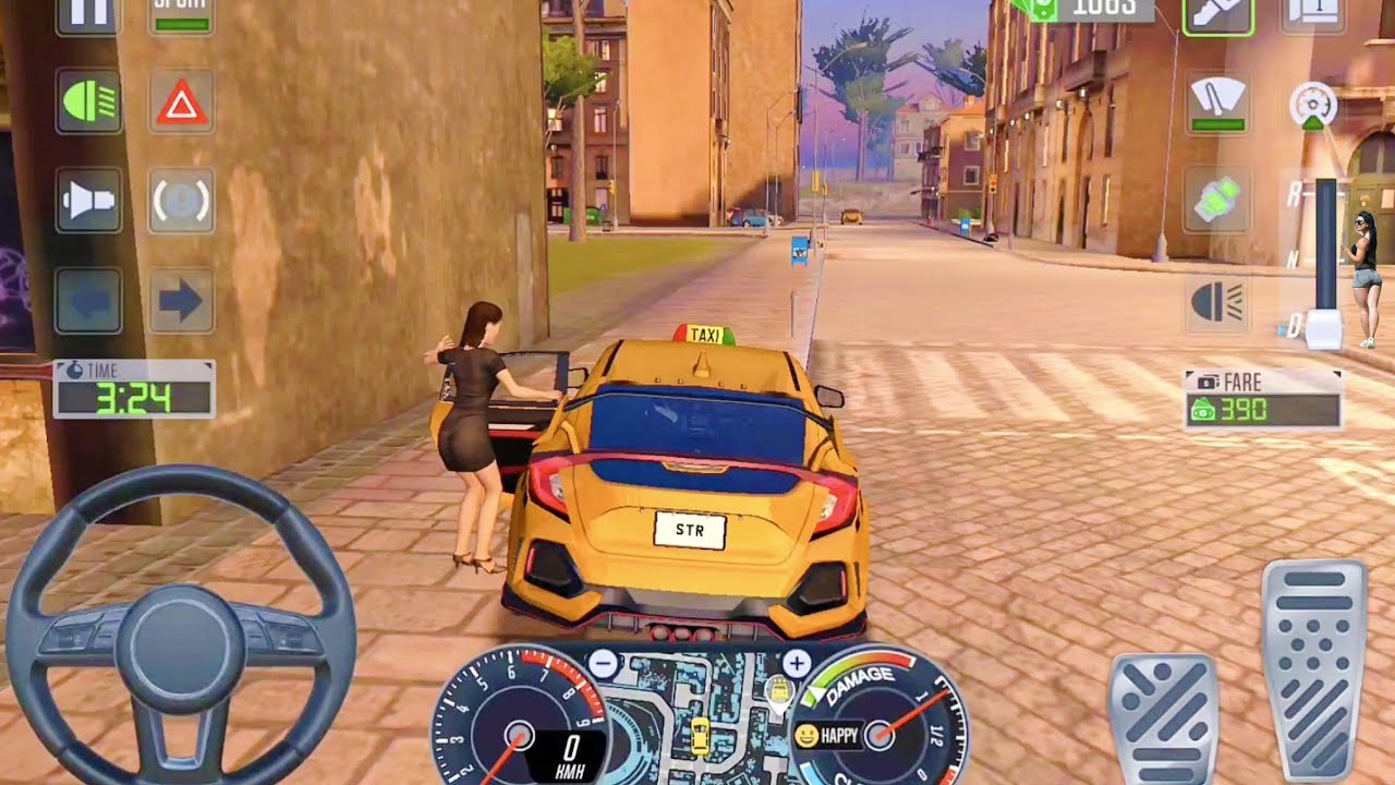 Taxi sim 22 evolution, Taxi game for android and ios - YouTube