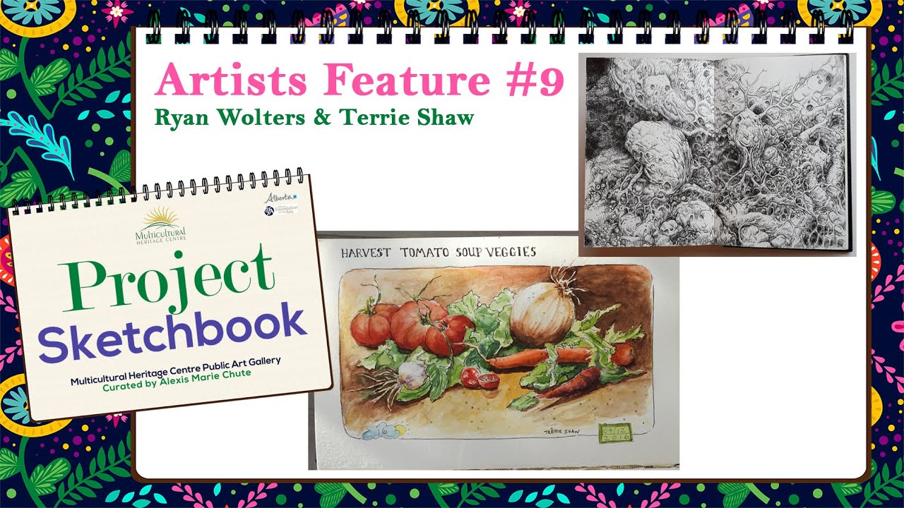 Artists Feature 9: Ryan Wolters & Terrie Shaw | "Project Sketchbook ...