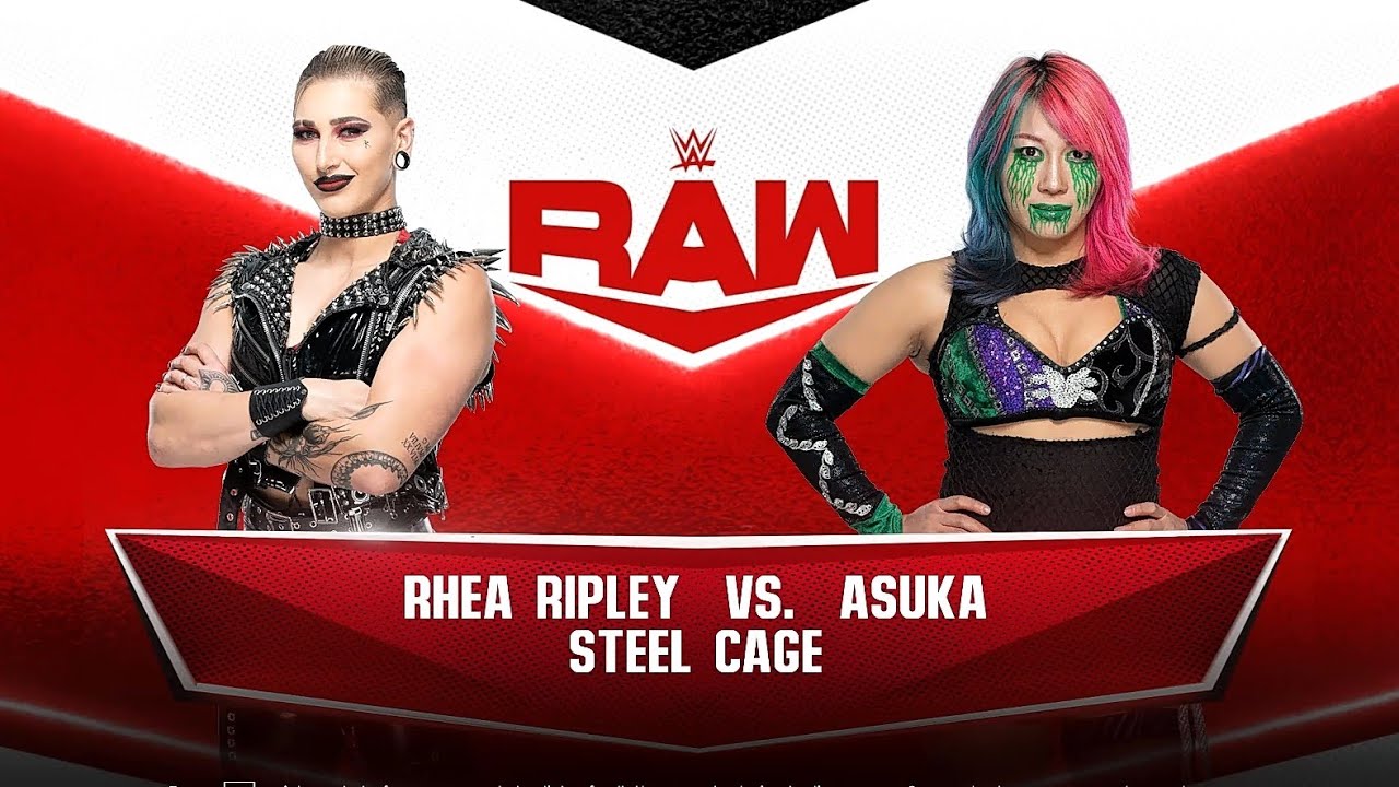 FULL MATCH - Rhea Ripley Vs Asuka - Steel Cage - YouTube
