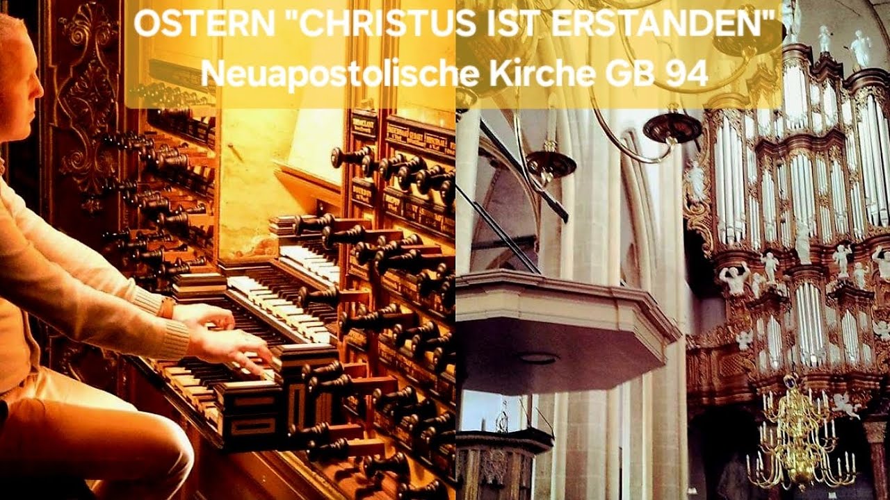 OSTERN "CHRISTUS IST ERSTANDEN" 🎹 NEUAPOSTOLISCHE KIRCHE GESANGBUCH 94 ...