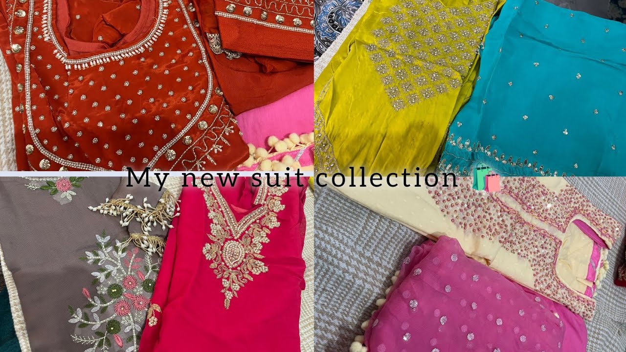 Mera suit collection | देखो मेरे सुंदर सुंदर suit 😱| इतने सारे suit🛍️ ...