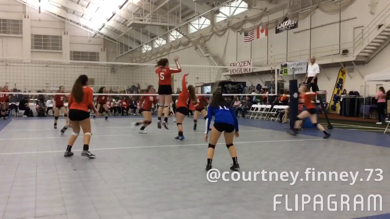 Courtney Finney Setter #11 Oregon MLK Highlights - YouTube
