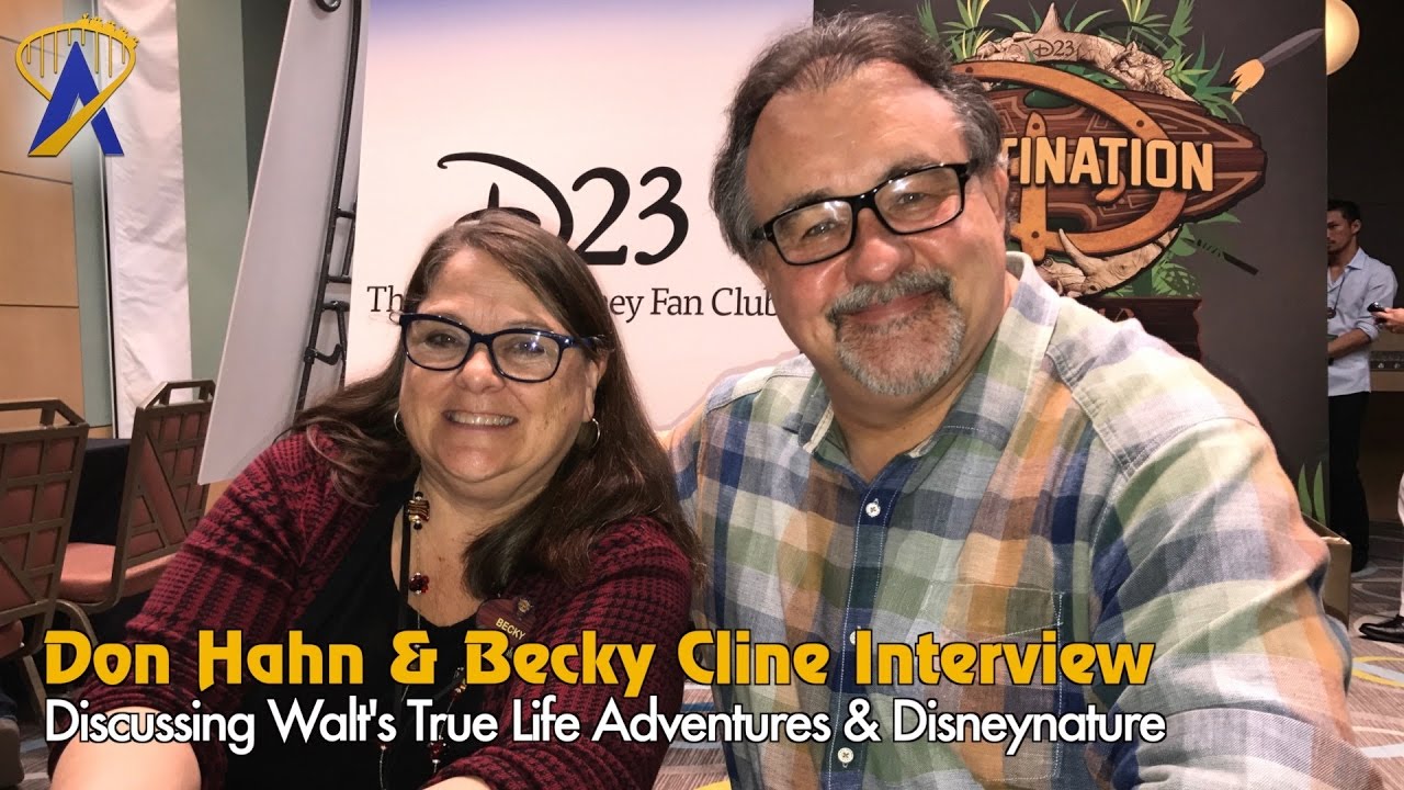 Interview with producer Don Hahn and Becky Cline at D23 Destination D - YouTube